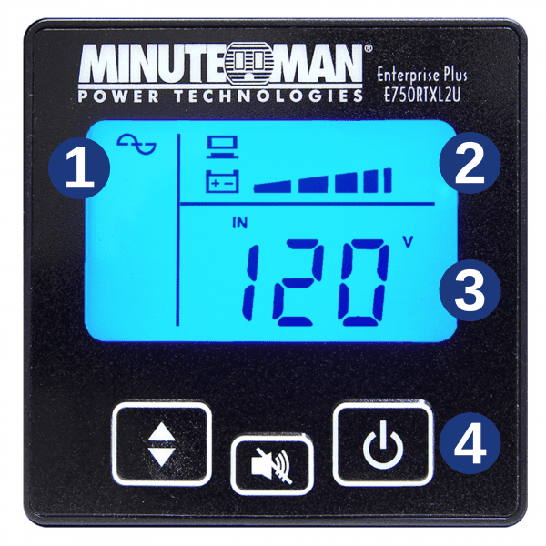 EnterprisePlus LCD® Line Interactive Uninterruptible Power Supply ...
