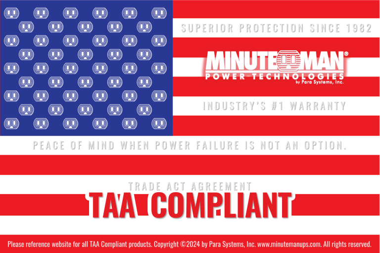 TAA Program - Minuteman UPS